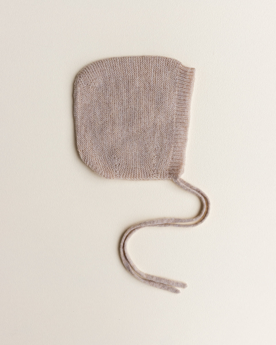 BONNET newborn sand – Hvid